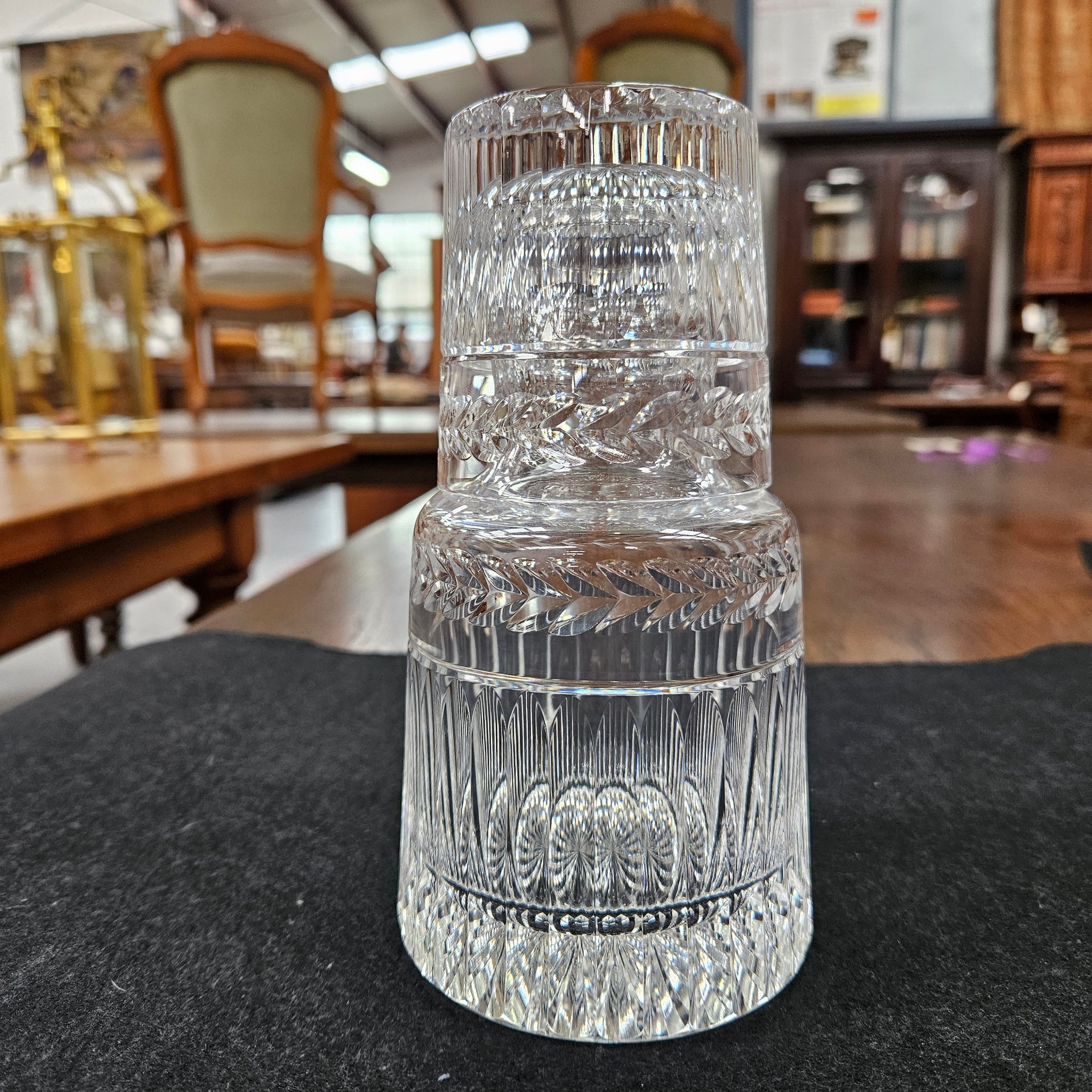 Stuart Crystal Water Carafe and Glass – Moonee Ponds Antiques