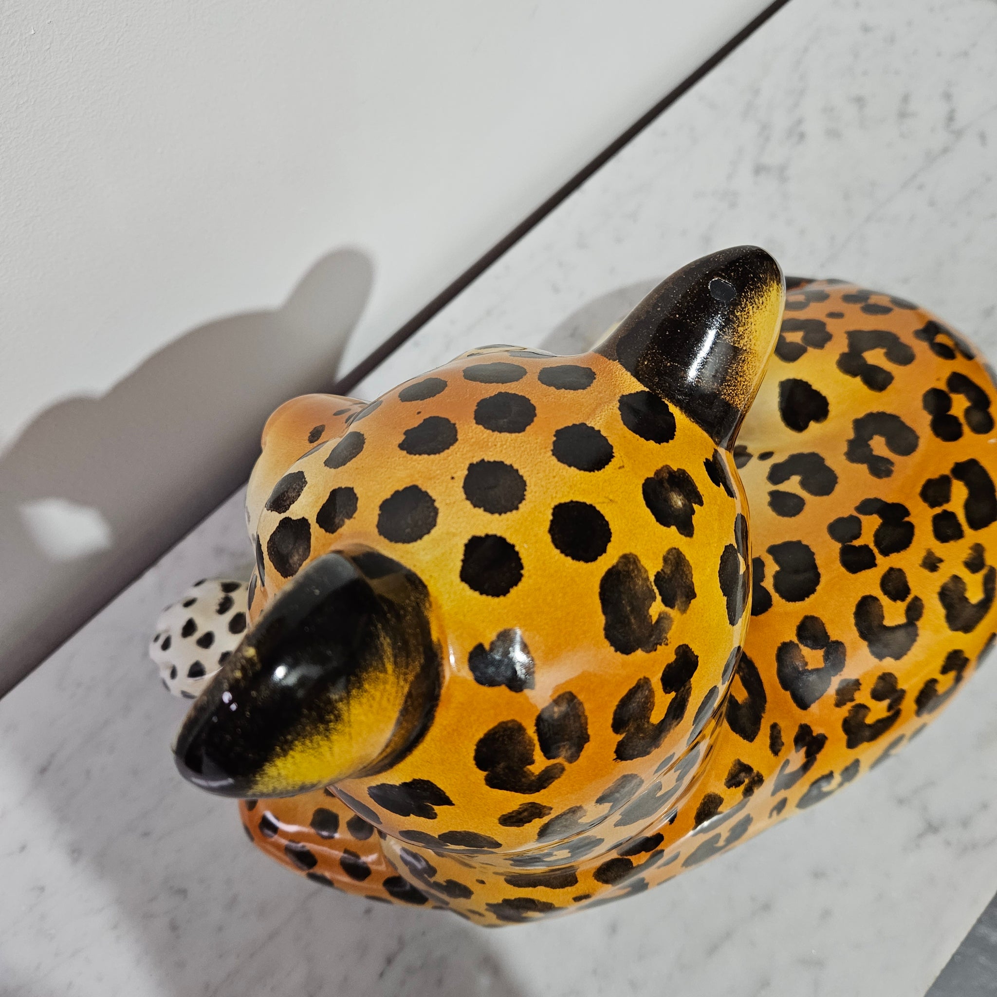Vintage Italian Ceramic Young Leopard – Moonee Ponds Antiques