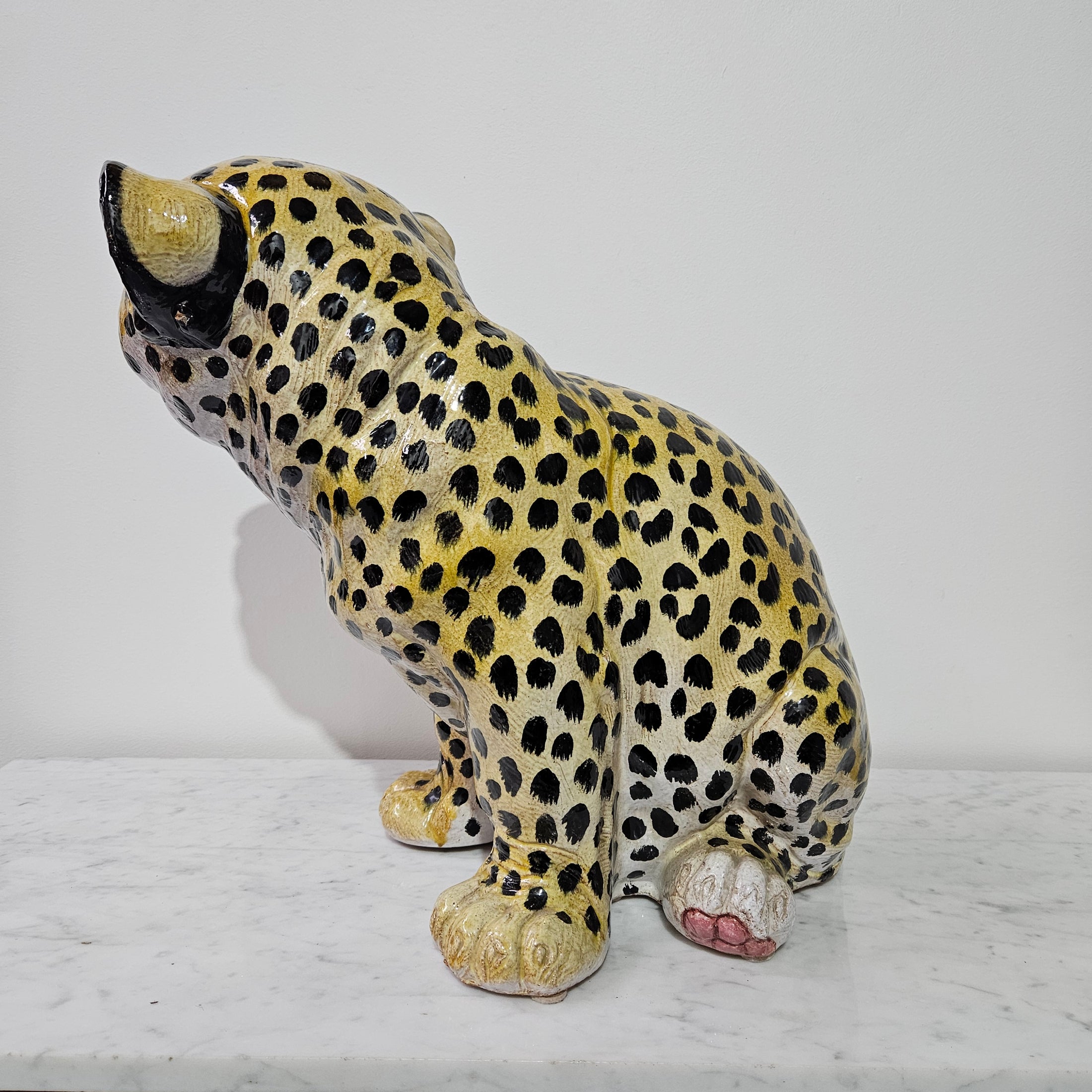 Large Vintage Terracotta Young Leopard – Moonee Ponds Antiques