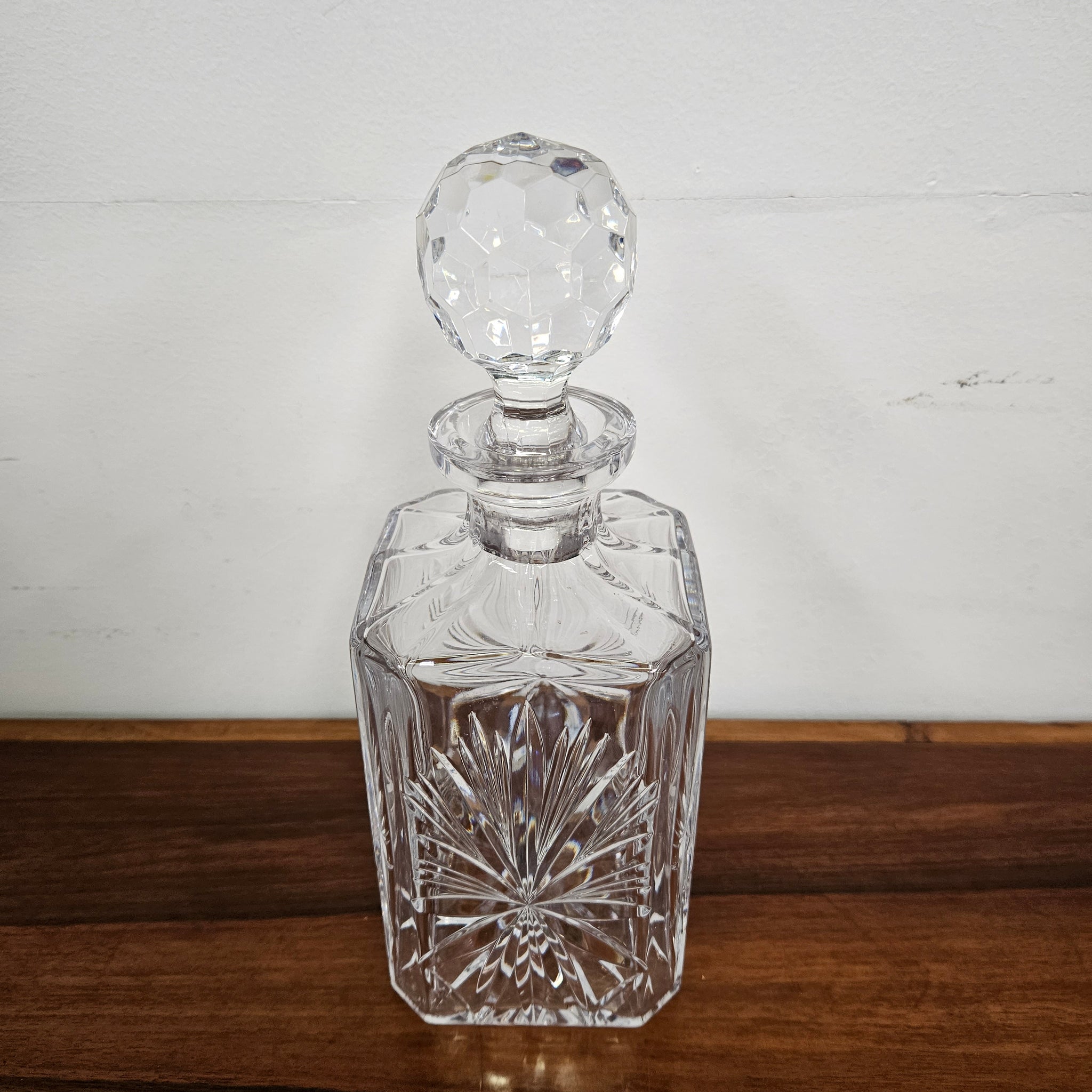 Vintage Crystal Spirit Decanter – Moonee Ponds Antiques