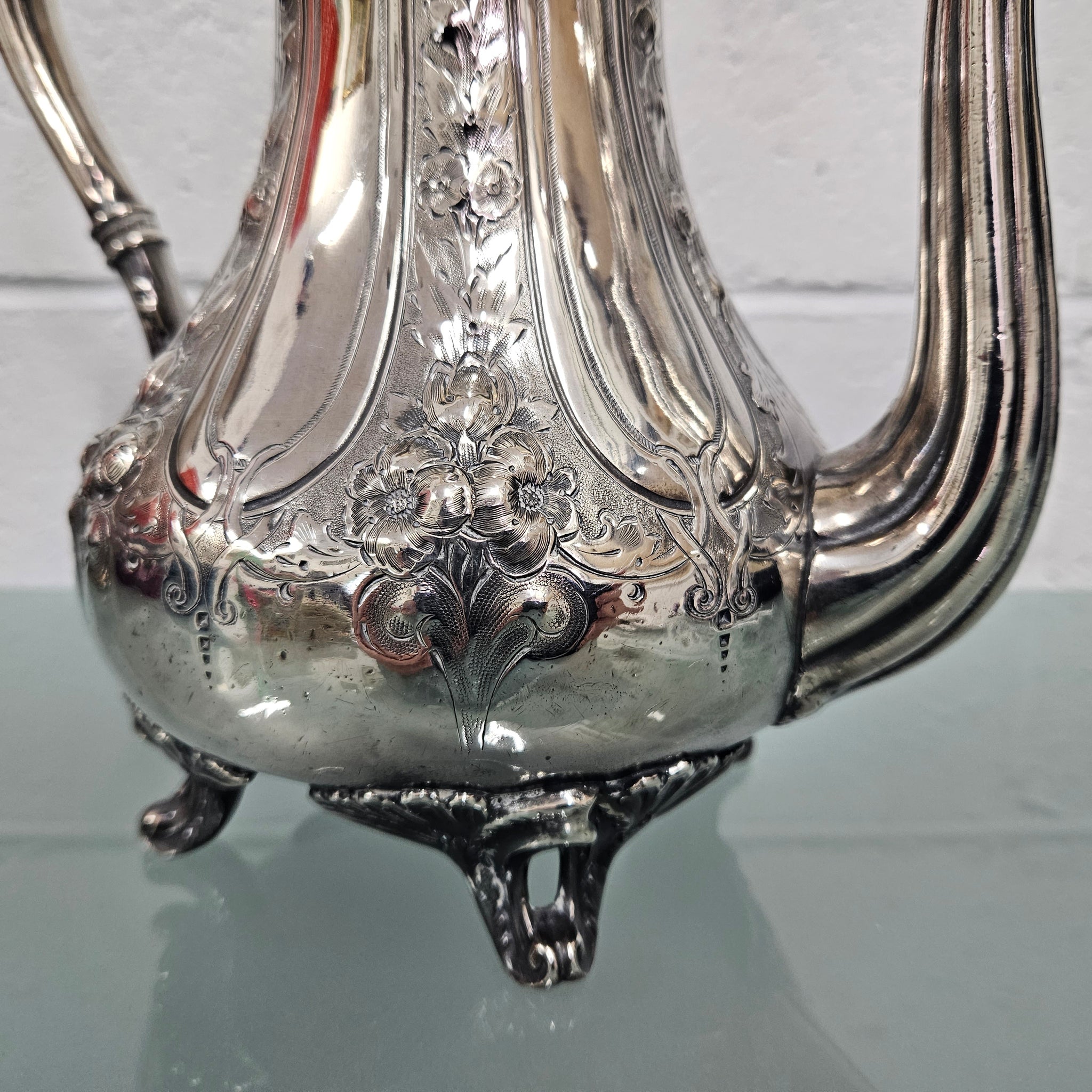 Victorian Silver EPBM Teapot – Moonee Ponds Antiques
