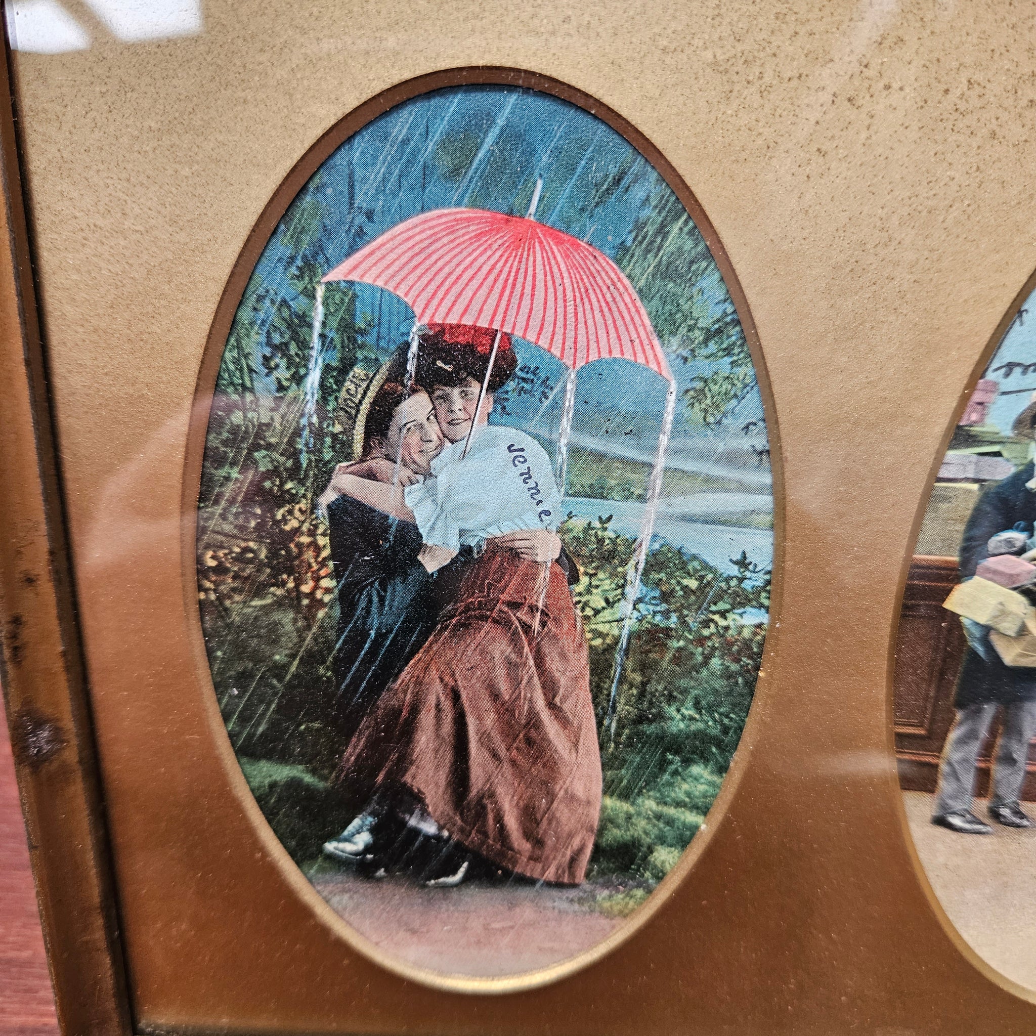 Triple Framed Antique Postcards Circ: 1910 – Moonee Ponds Antiques