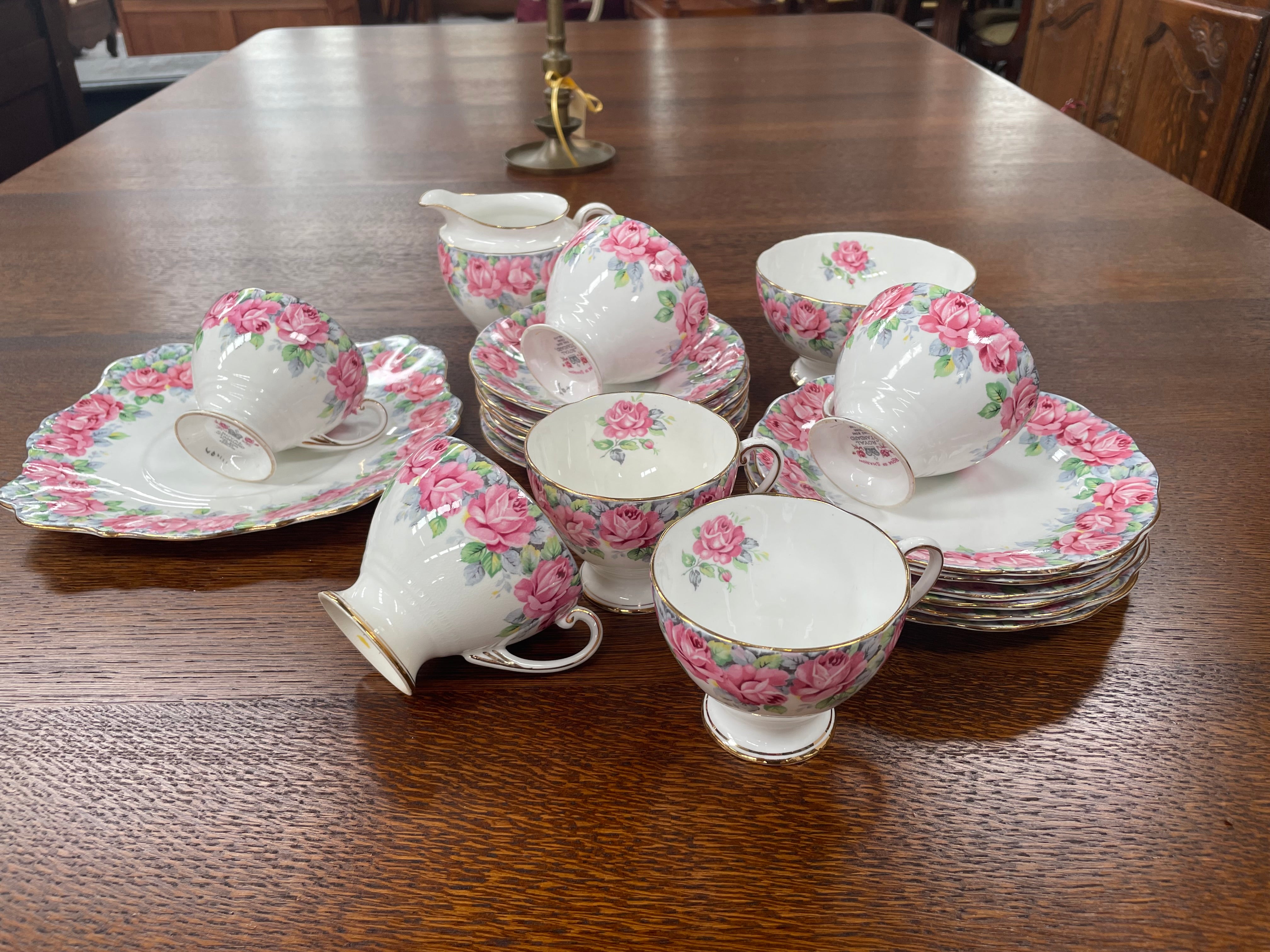 English Royal Standard Tea Set Moonee Ponds Antiques