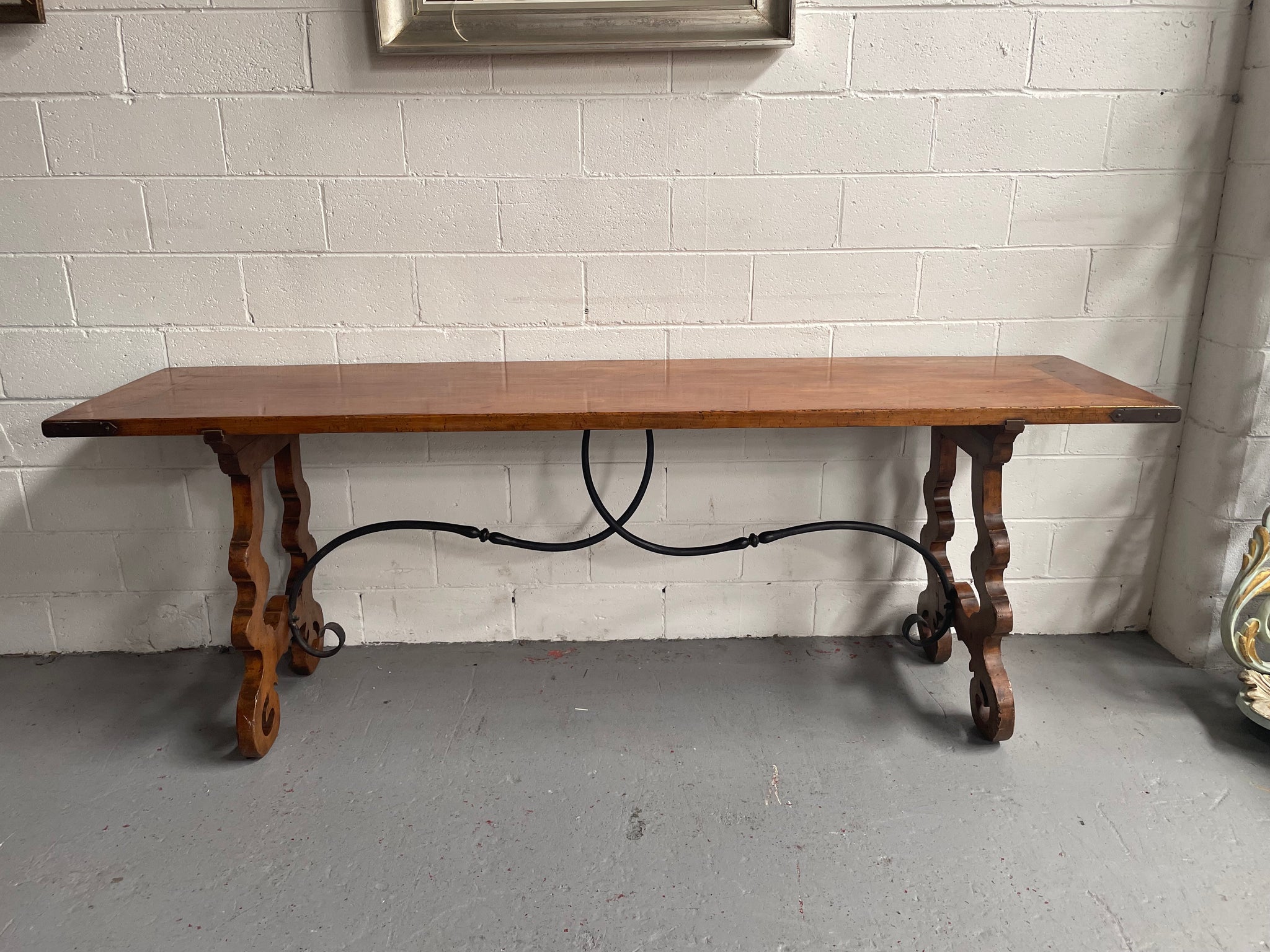 Vintage Walnut Long Spanish Style Console Table – Moonee Ponds Antiques