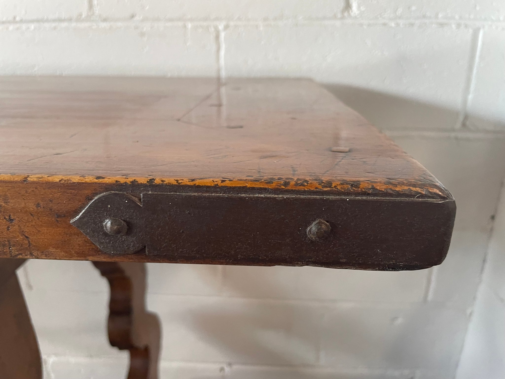 Vintage Walnut Long Spanish Style Console Table – Moonee Ponds Antiques