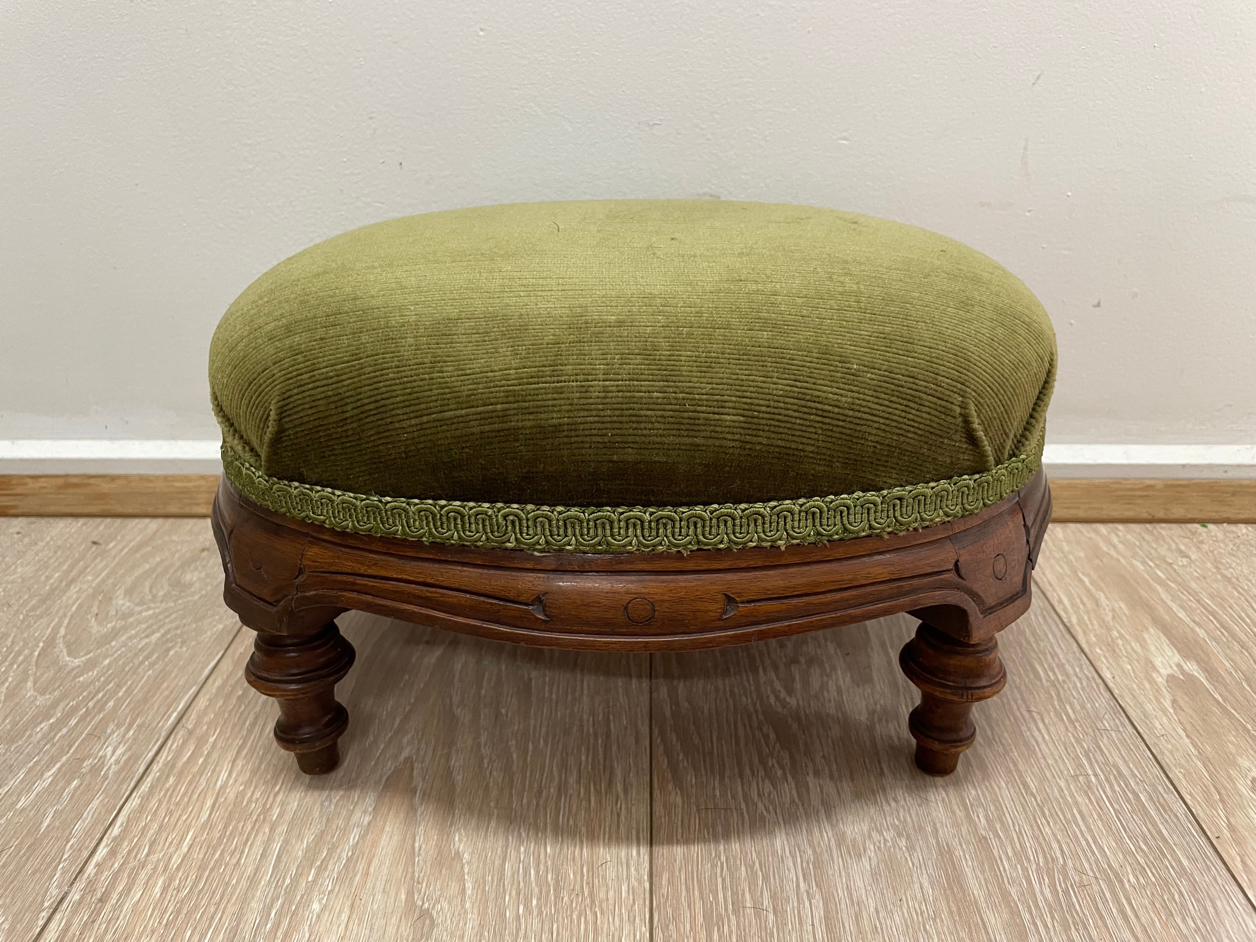 Late Victorian Colonial Style Footstool – Moonee Ponds Antiques