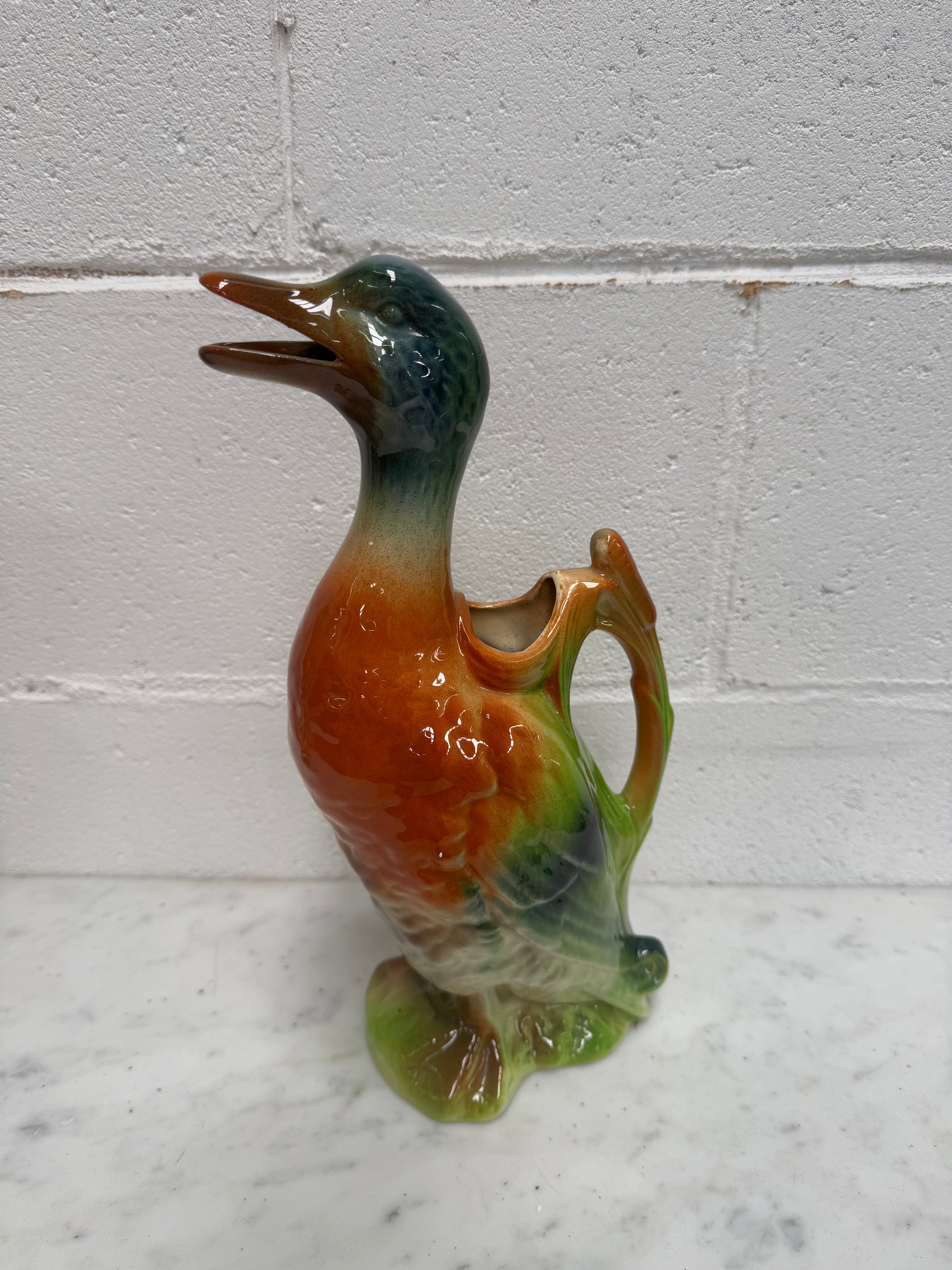 French Saint Clement Duck Pitcher – Moonee Ponds Antiques
