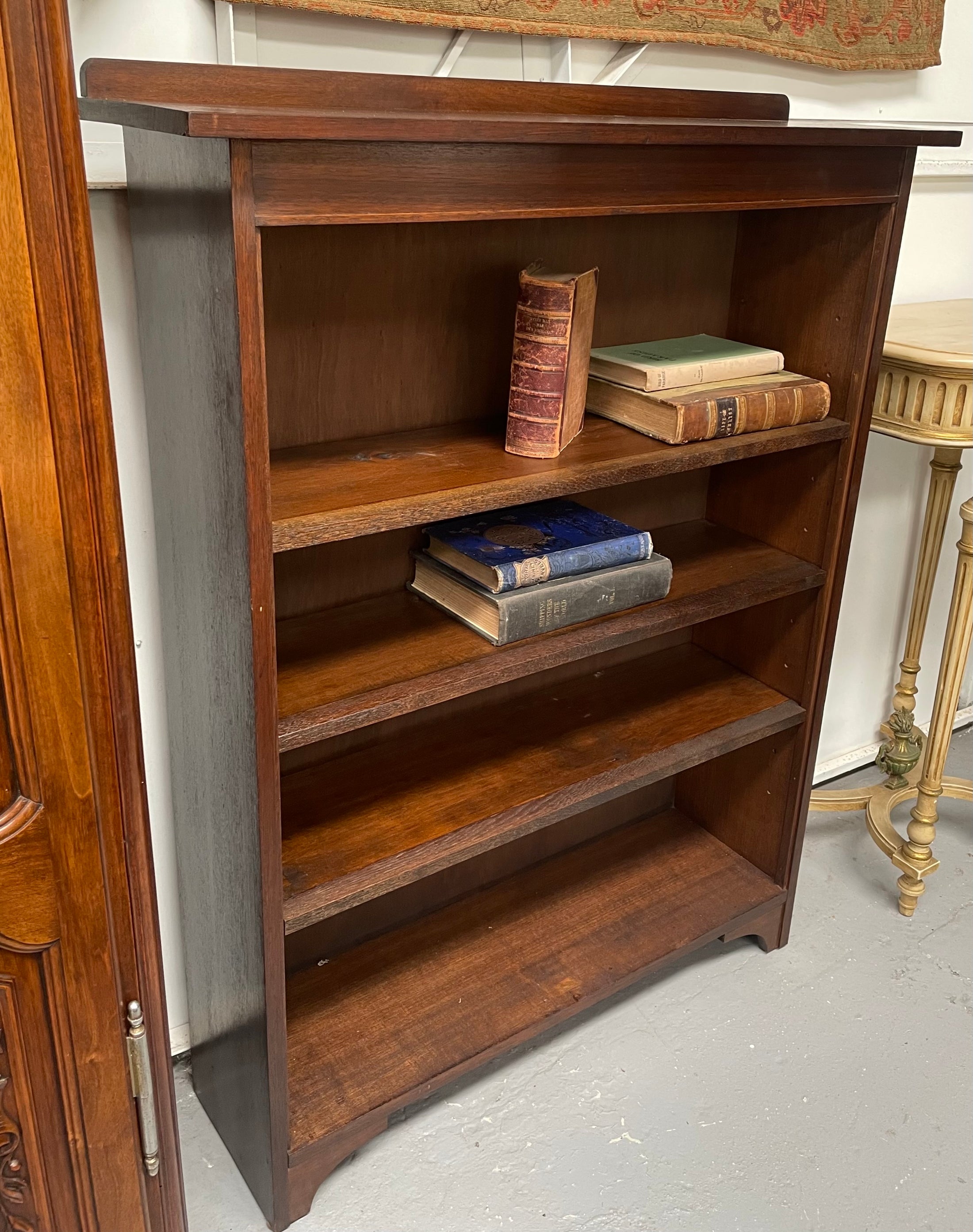 Edwardian Style Australian Blackwood Bookcase – Moonee Ponds Antiques