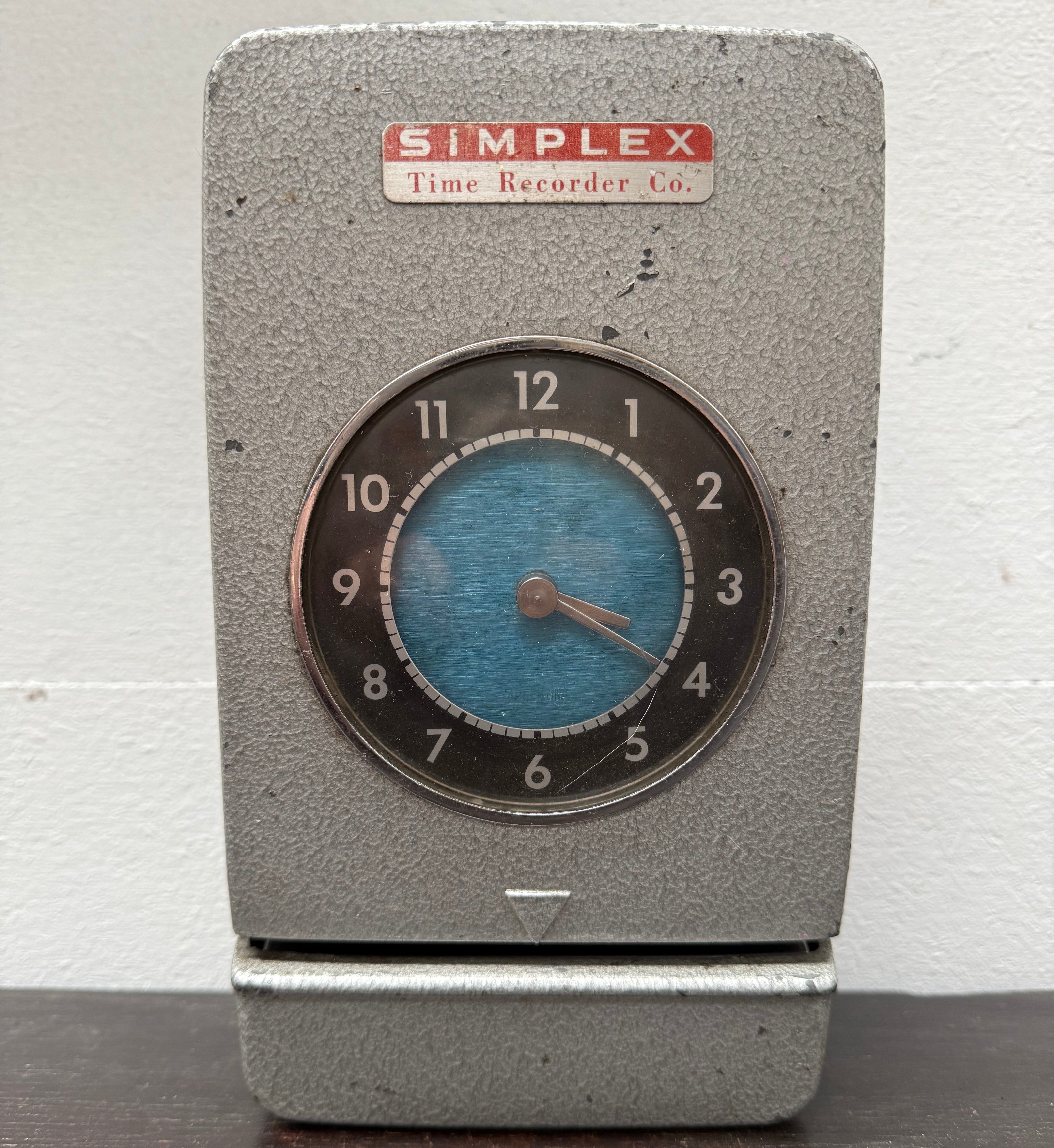 Vintage Time Clock Recorder – Moonee Ponds Antiques