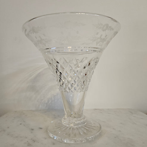 Antique Stuart Crystal Vase – Moonee Ponds Antiques