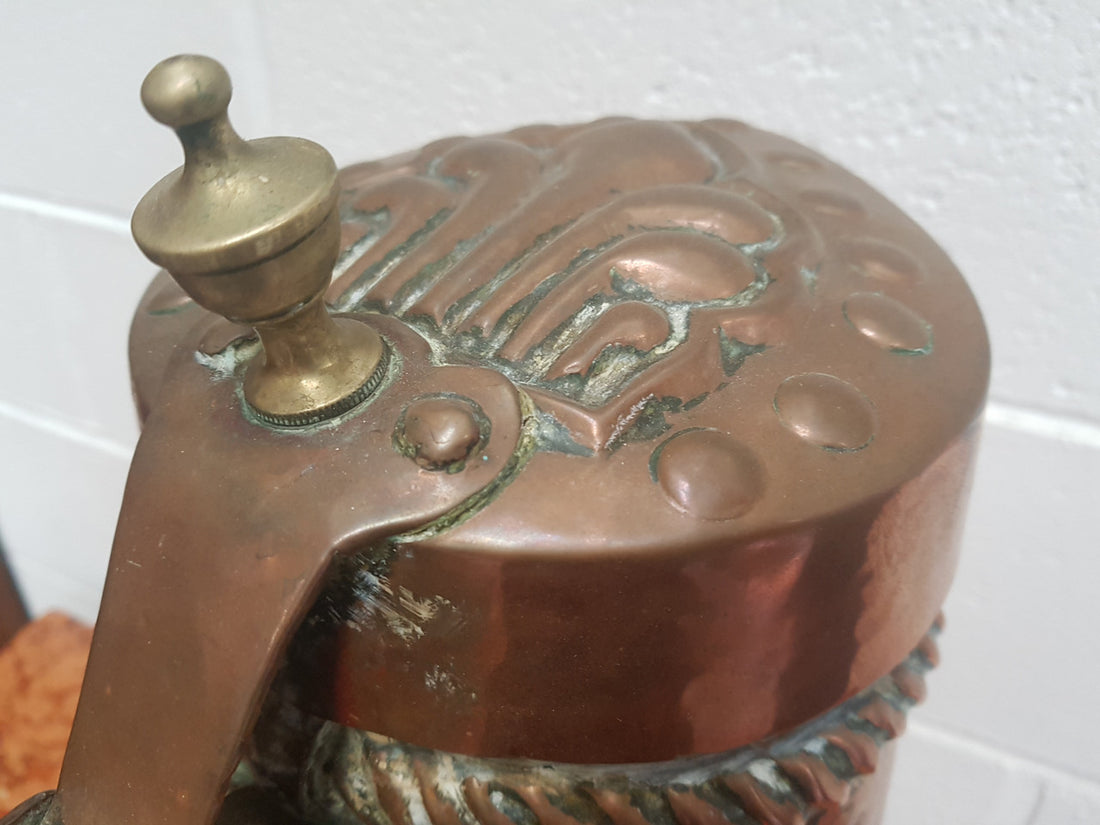 Georgian Style Copper Stein – Moonee Ponds Antiques
